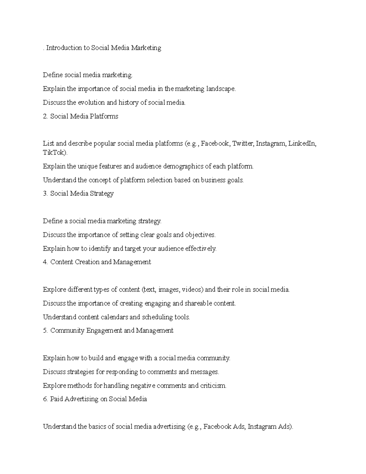 Social Media Marketing Guide 1 - . Introduction to Social Media ...