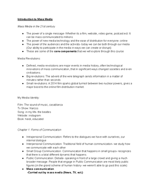 Introduction to Mass Media chapter 12 - Chapter 12 History: Structure ...