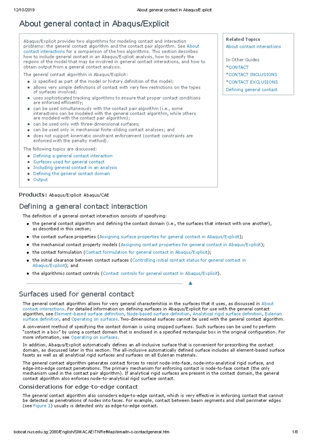 About general contact in Abaqus Explicit - About general contact in ...