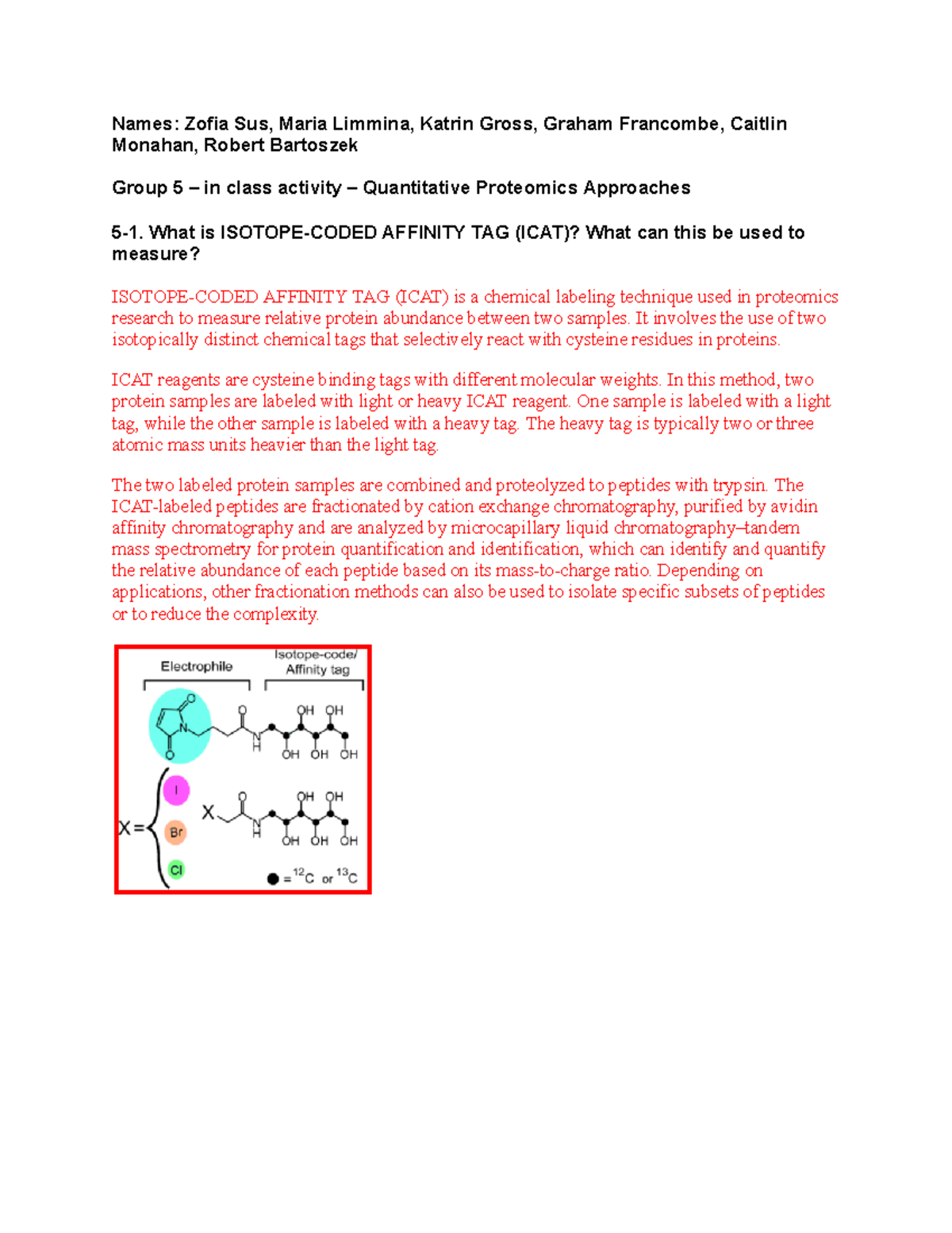 18-5 - Prof Gregory - Names: Zofia Sus, Maria Limmina, Katrin Gross ...