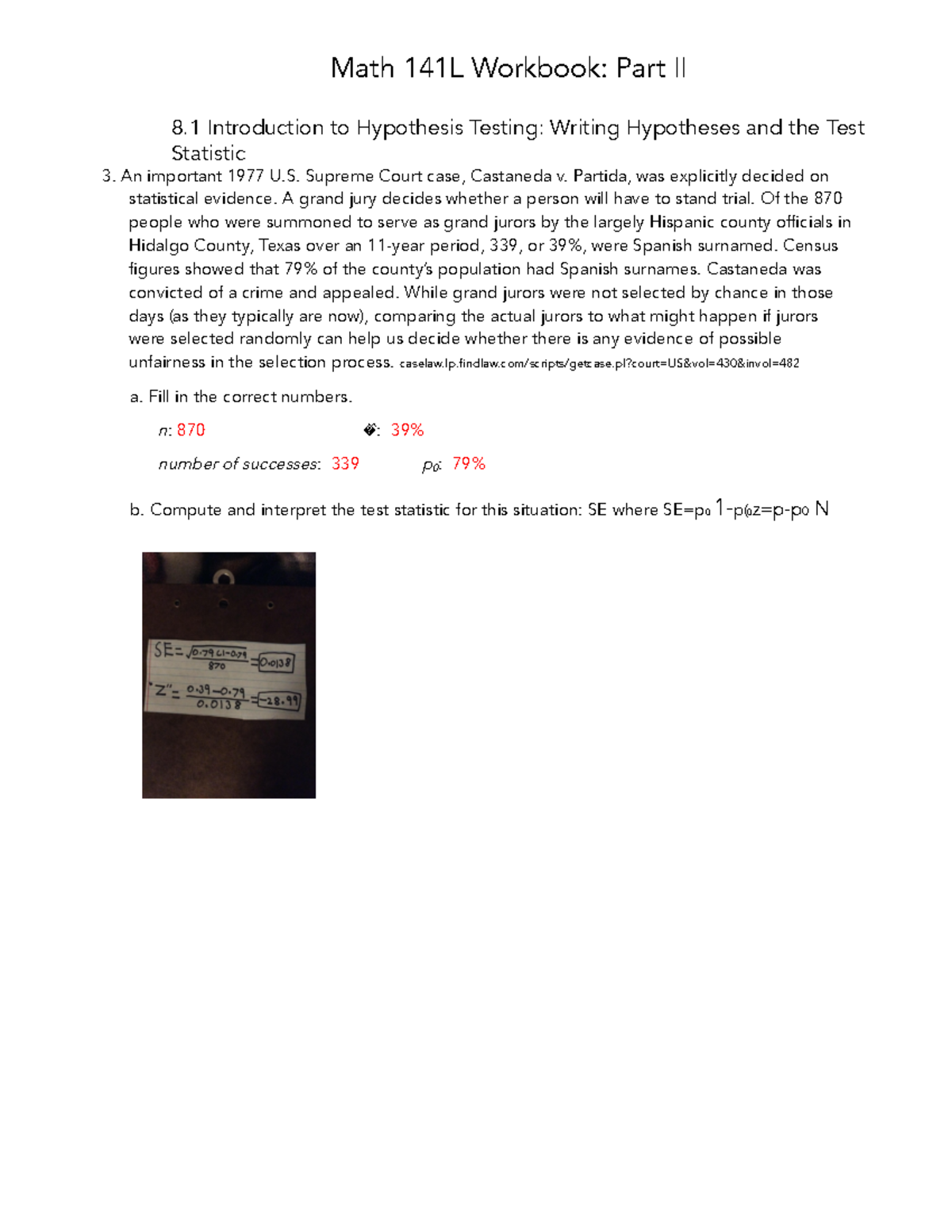 Copy of 141L Student Workbook Part II AW 7-17-20-2 - Math 141L Workbook ...