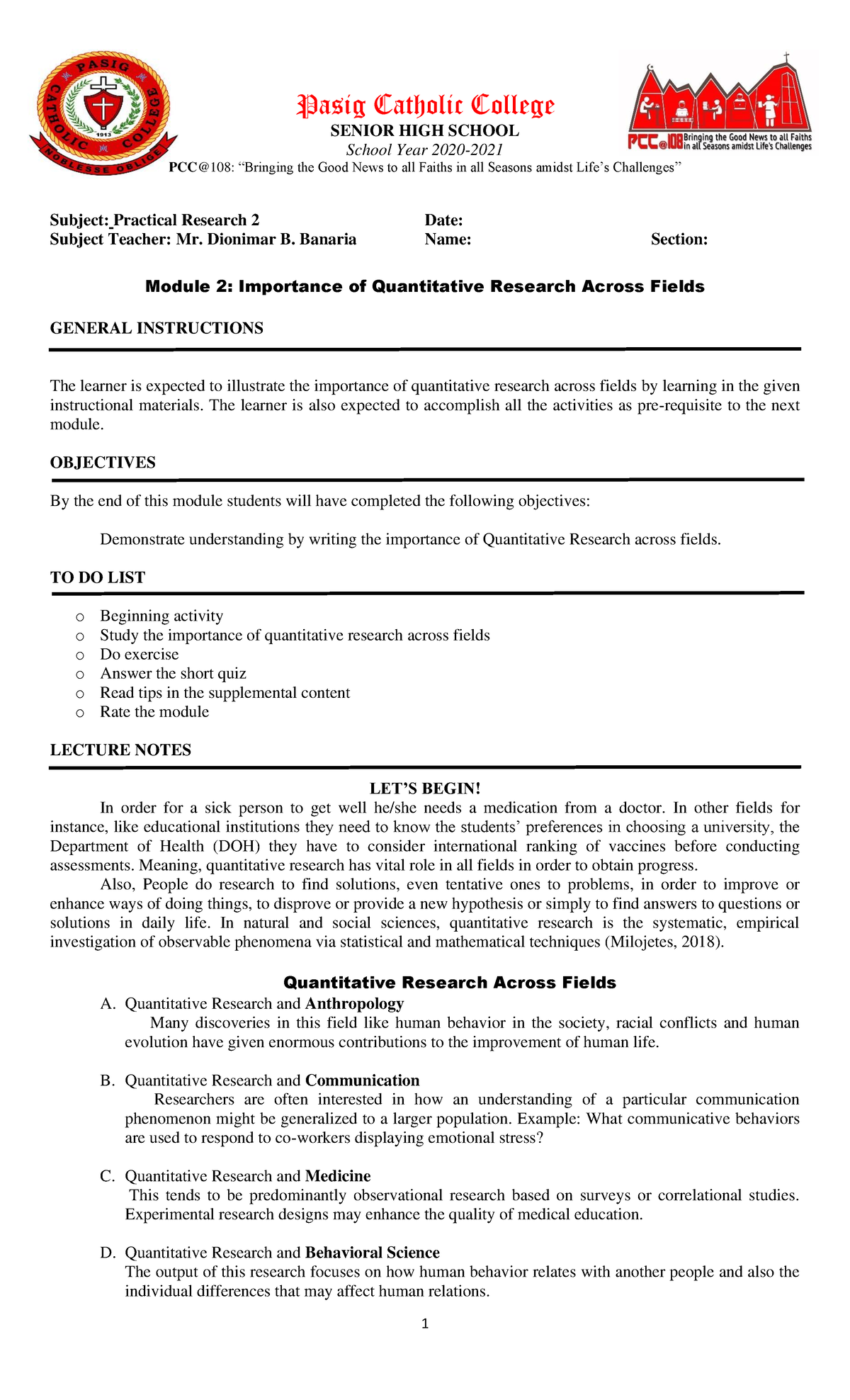 Module-2-in-PR2-Importance-of-Quantitative-Research-Accross-fields ...