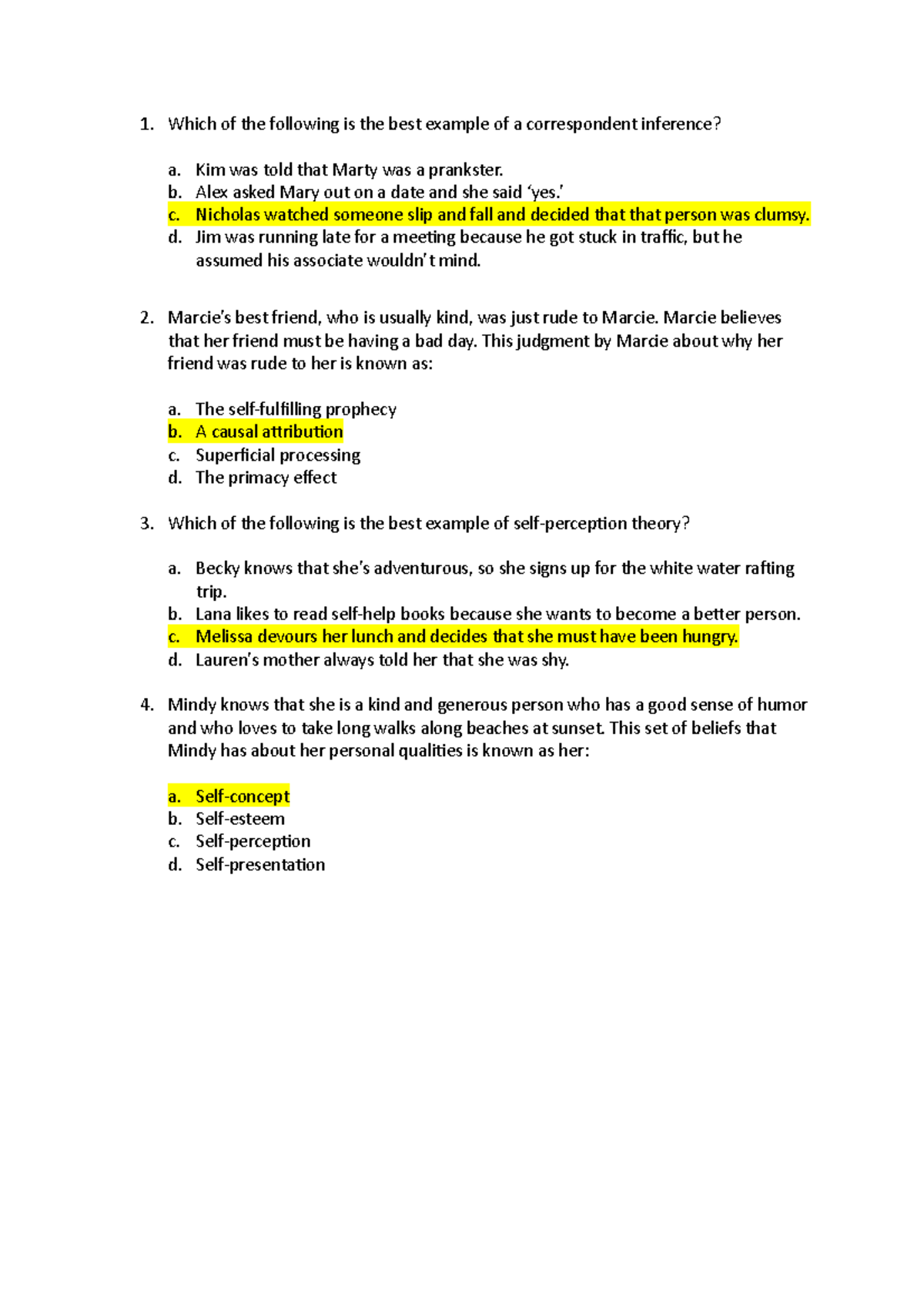 Week 4 answers - Which of the following is the best example of a ...