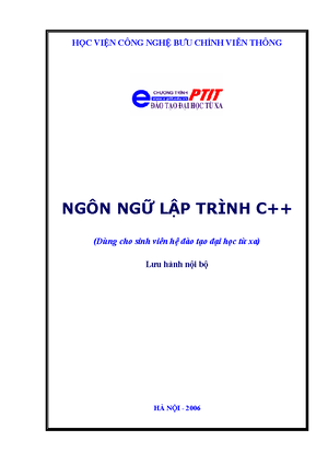 C Đ Hqghn - Ngôn ngữ C - ßπi h‰c quËc gia hμ nÈi khoa c ́ng ngh÷ gi∏o tr nh tin h‰c c ̈ sÎ ph«n ...
