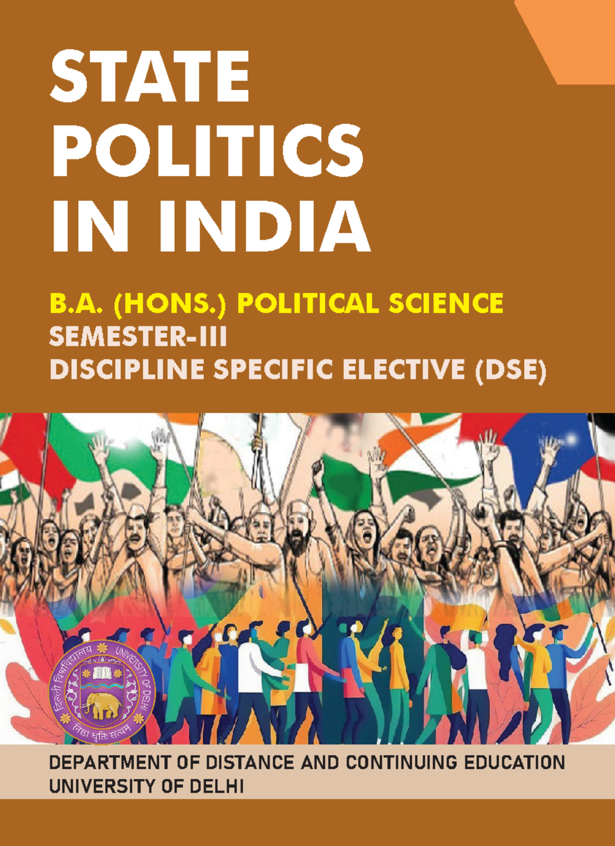 DOC-20231127-WA0022 - Summary B.A.(Hons.) Pol. Science - STATE POLITICS ...
