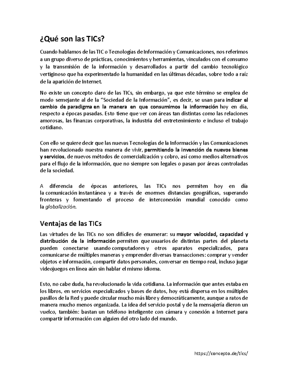 Que son las TIC - material de estudio para preparación de exámenes ...