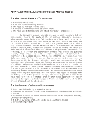 Studying Science, Technology AND Society - STUDYING SCIENCE, TECHNOLOGY ...