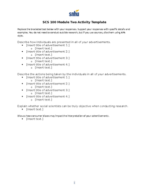 SCS 100 Final Project Cheatsheet - B) What is the meaning or ...