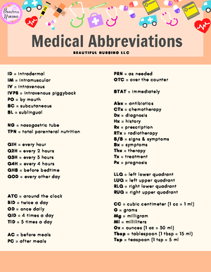 Medical Surgical Cheat Sheet Copyright BN - hüöěðÓı ŸťĒěðÓı !ĘüÓų Ęüüų ...