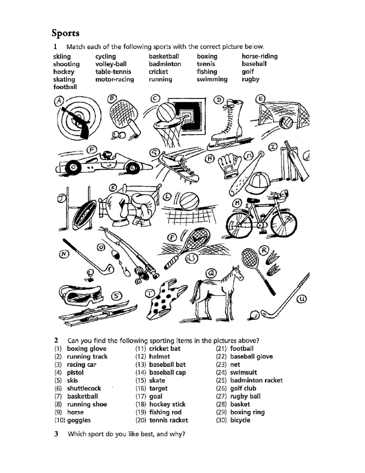 Sports - Elementary Education - Studocu