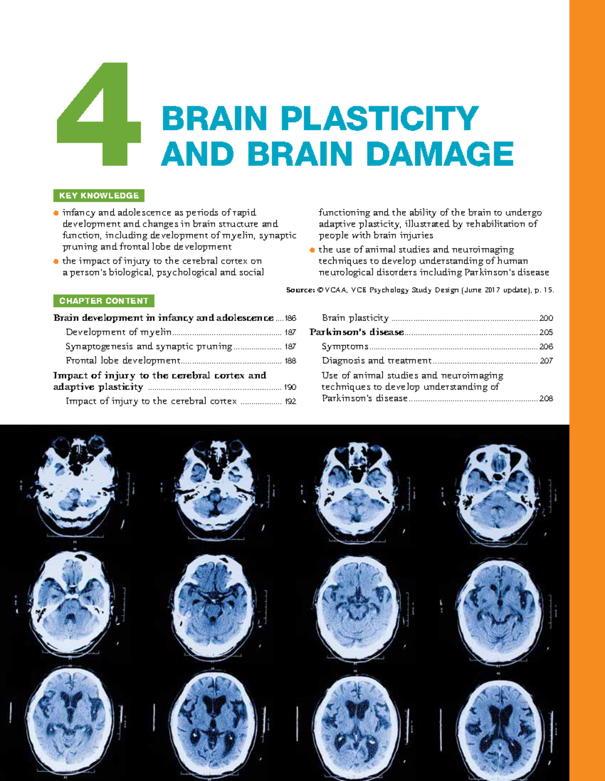 Brain plasticity chapter - Unit 1 ####### C HAPTER 4 BRAIN PLASTICITY ...