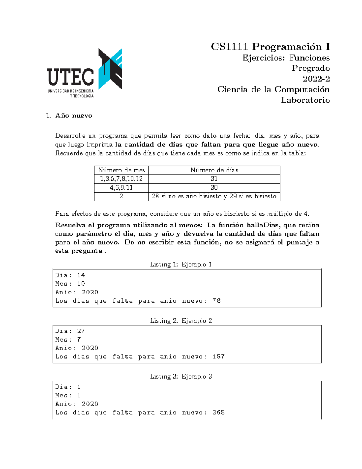 2022 2 Prog 1 Ejercicios Funciones - Economía internacional - San ...