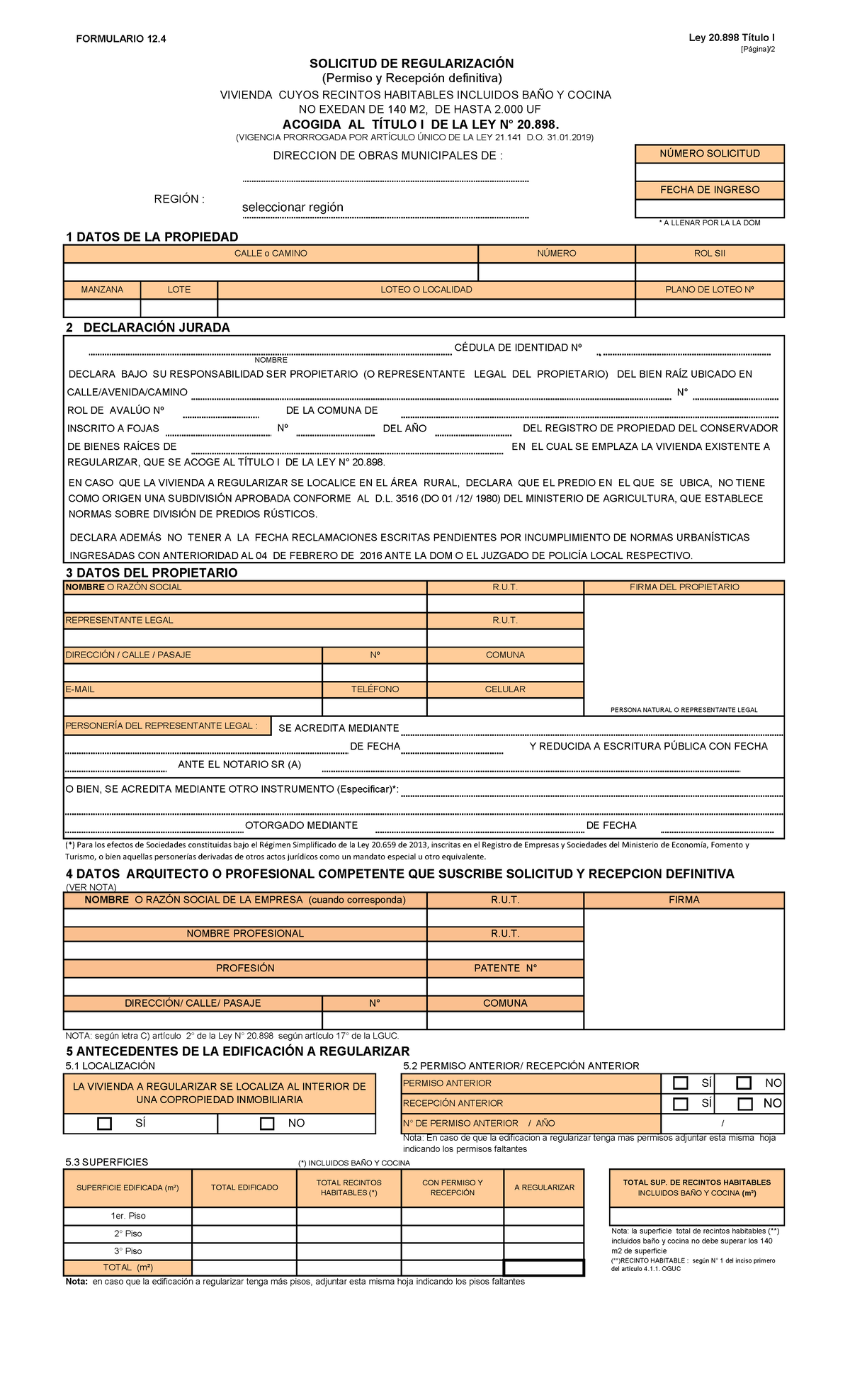 Formulario-12 - documento - FORMULARIO 12 Ley 20 TÌtulo I [P·gina ...