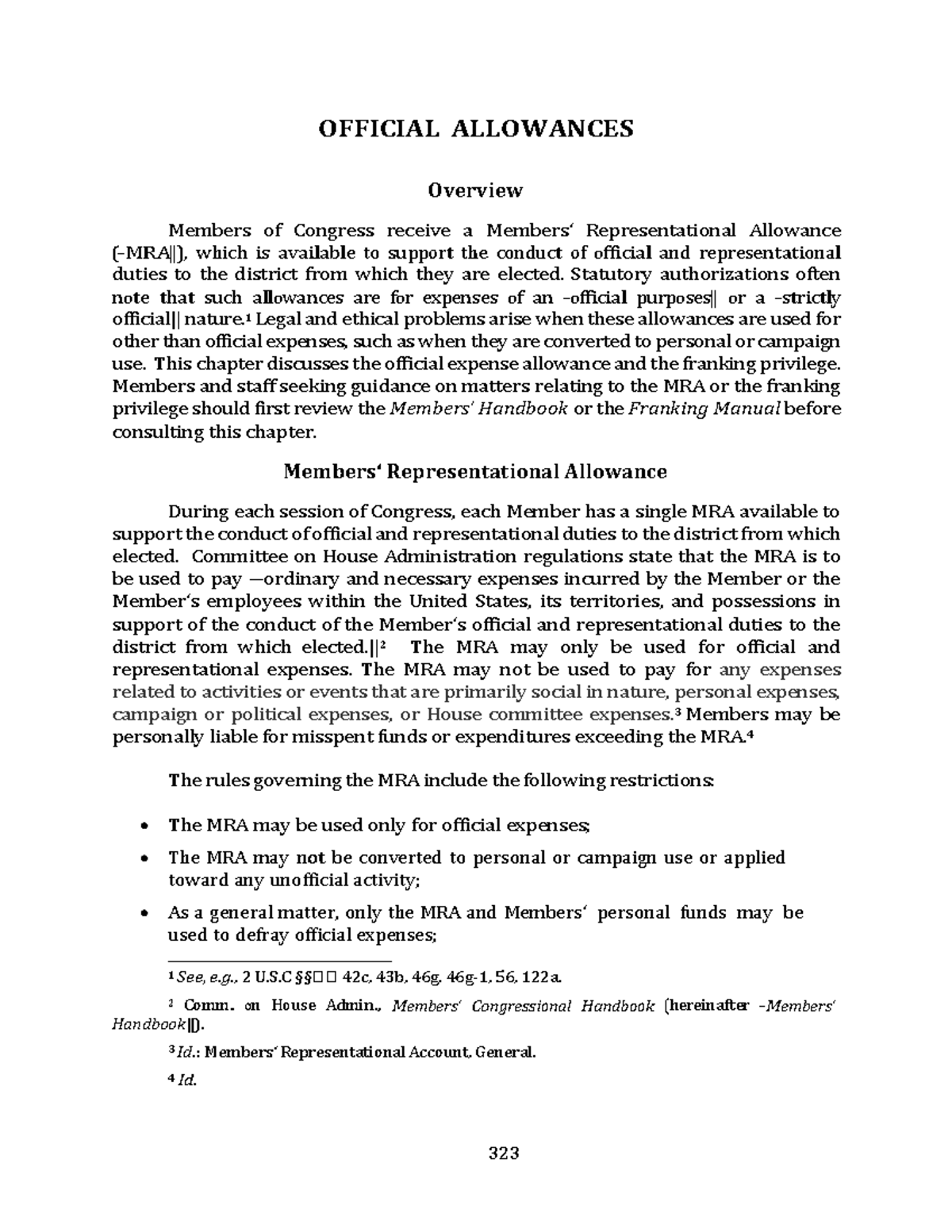 Official AND Outside Organizations - OFFICIAL ALLOWANCES Overview ...