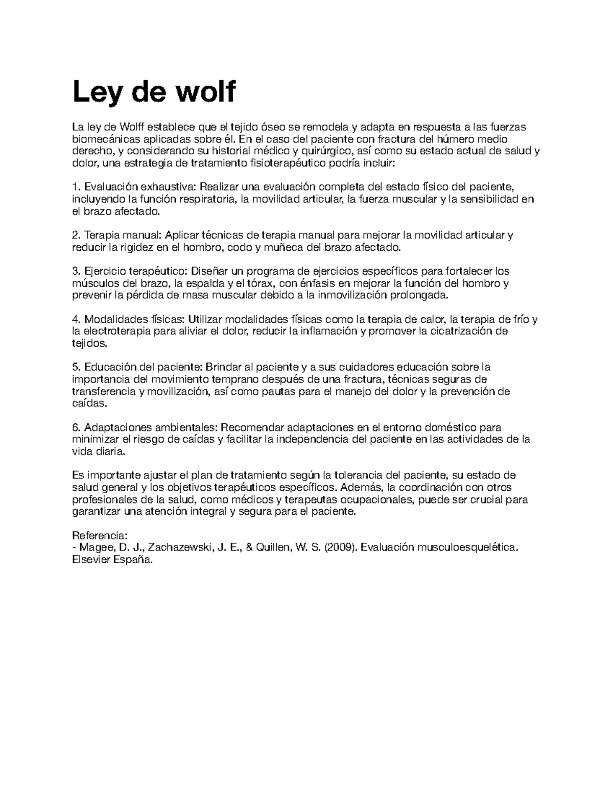 Ley de wolf - Ley de wolf - Ley de wolf La ley de Wolff establece que ...