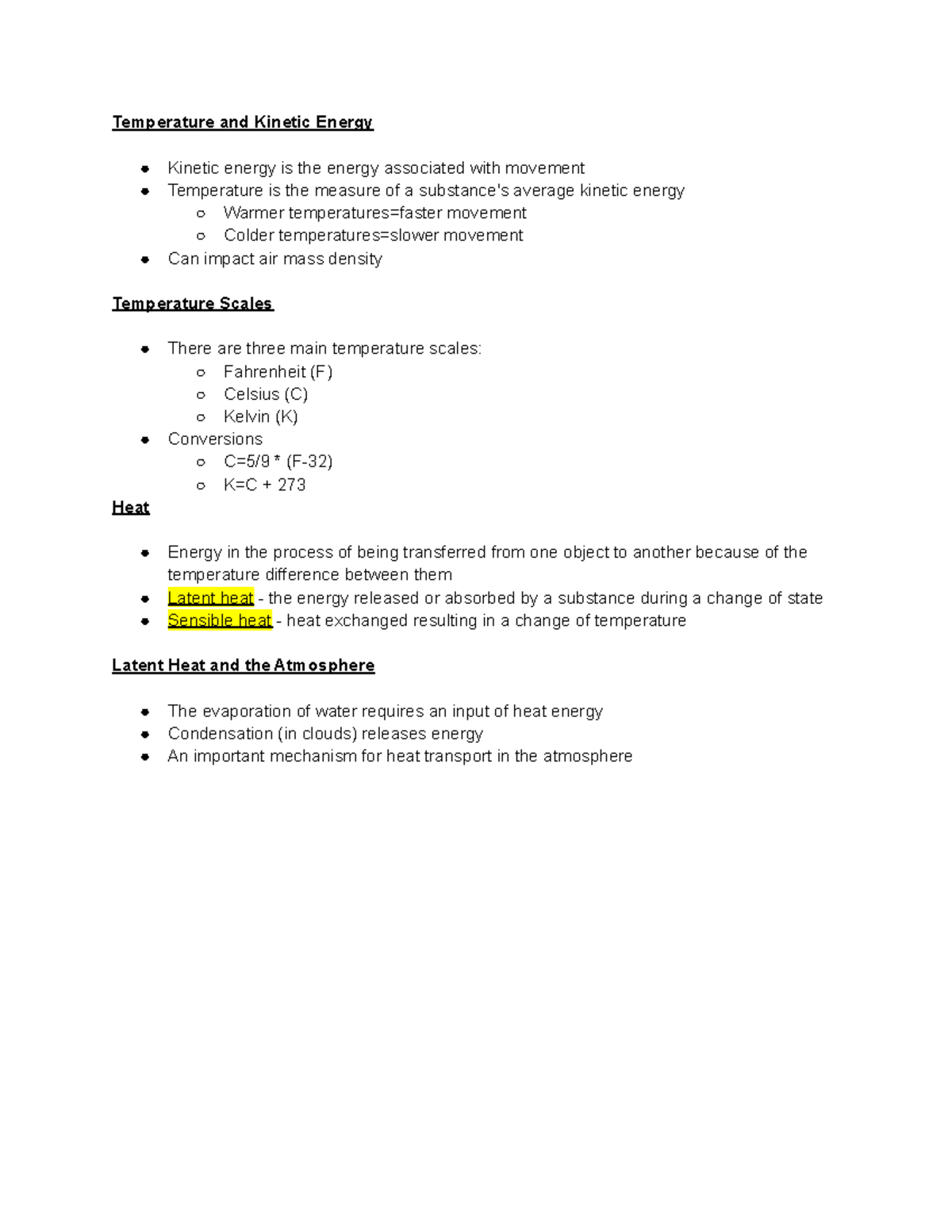 Unit 2 - Completed lecture notes covering all of Unit 2 for ESC 110 ...