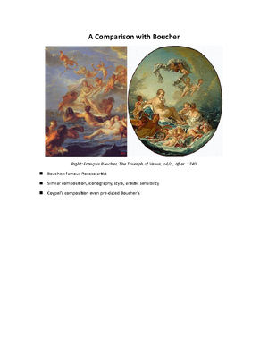 Late Success - art history notes 18th century - Course: Arth 4433 20th ...