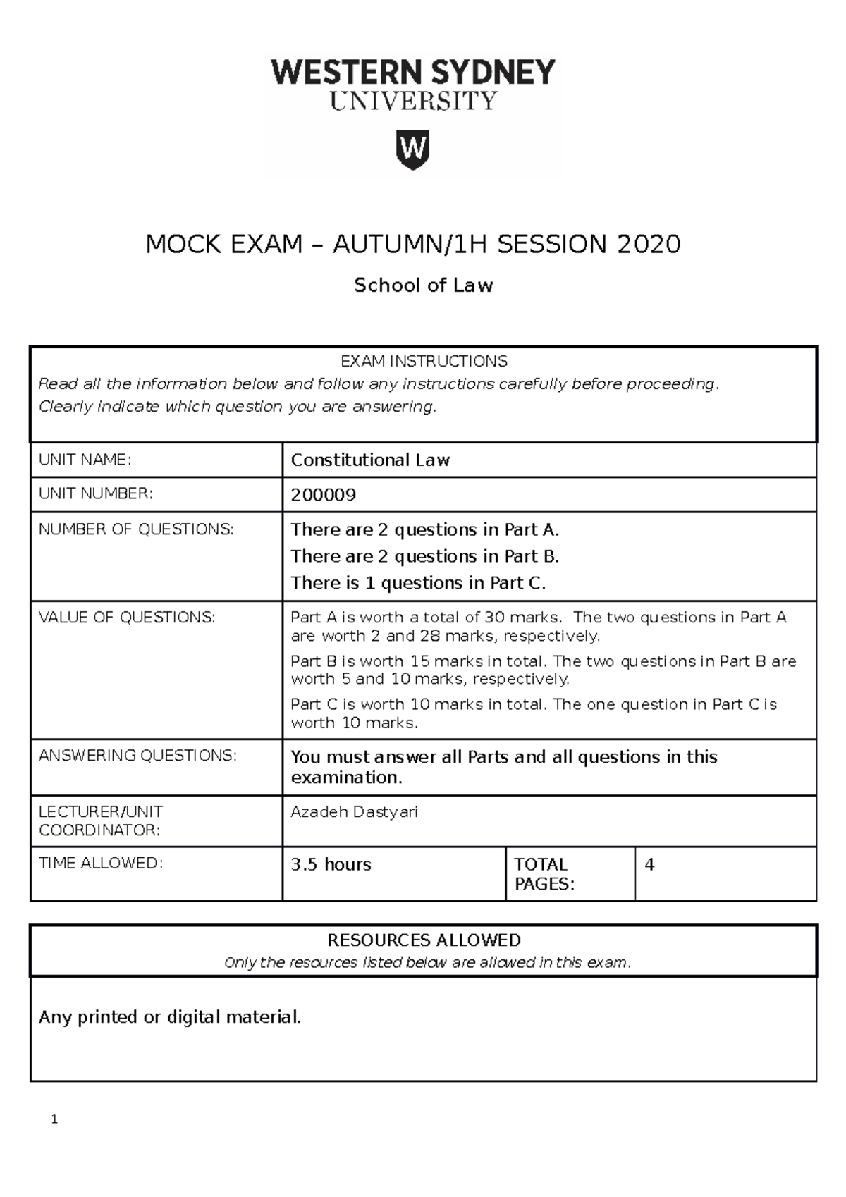 practice-exam-2020-constitutional-law-mock-exam-autumn-1h-session
