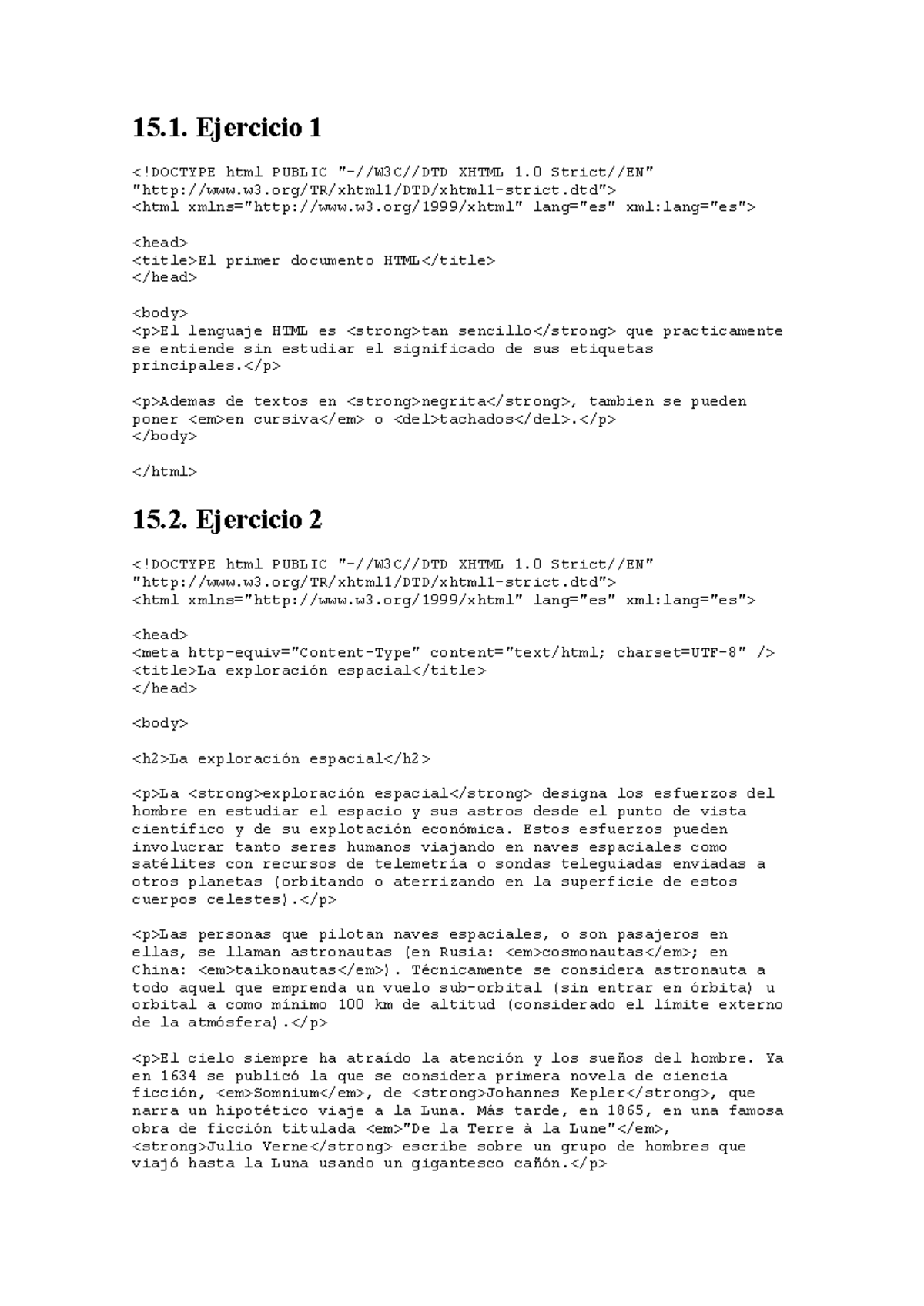 Ejercicios DE HTML - basico de html - 15. Ejercicio 1
