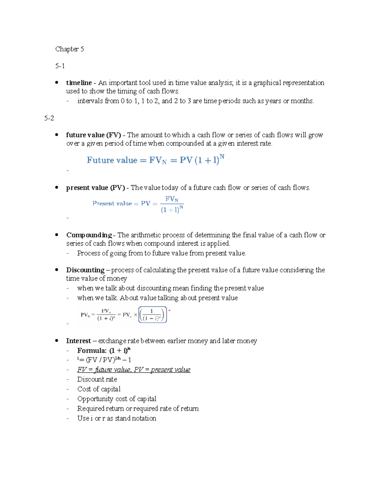 Chapter 5 - Ron Rubin Notes - Chapter 5 5- timeline - An important tool ...