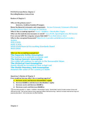 Chapter 4 test accounting - CHAPTER 4 TEST VIRTUAL Last Name