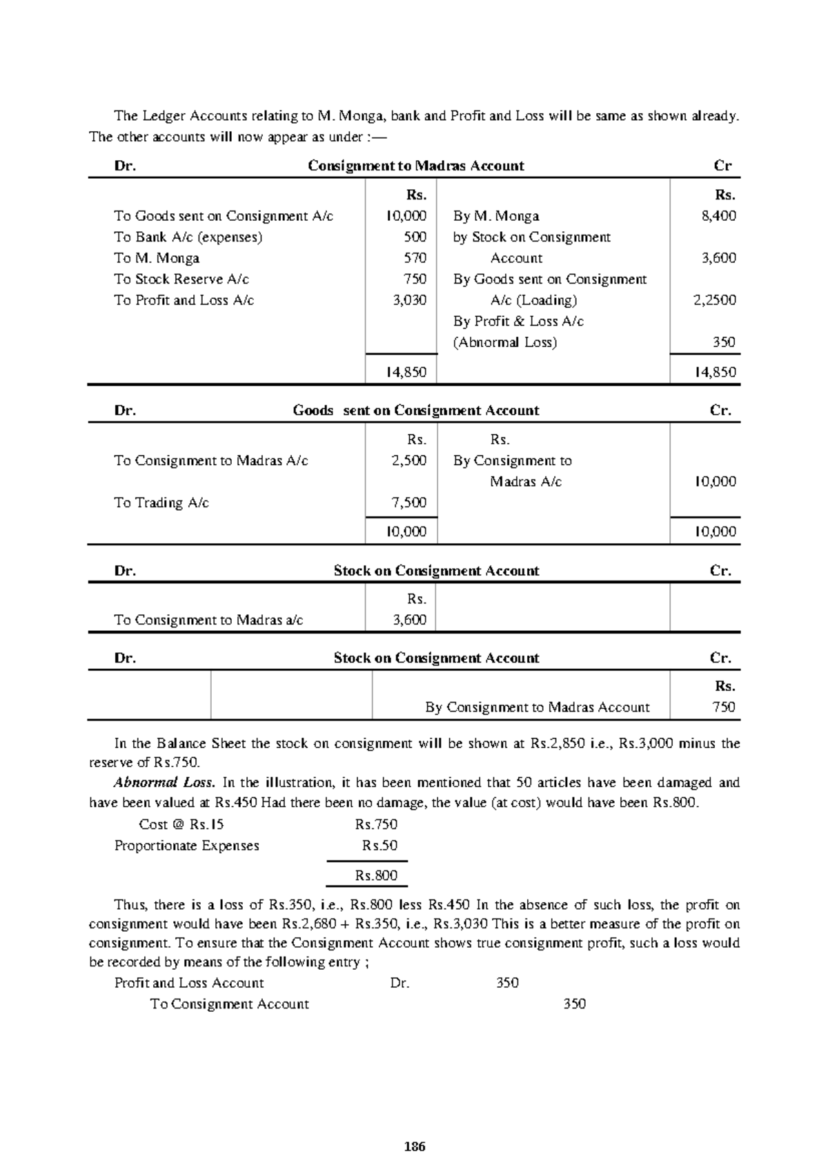 Consignment U4L1p2 - Financial Accounting Bcom semester III/IV - The ...