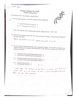 Lab 3 Assignment Submission - Lab 3 Assignment Biological Molecules ...