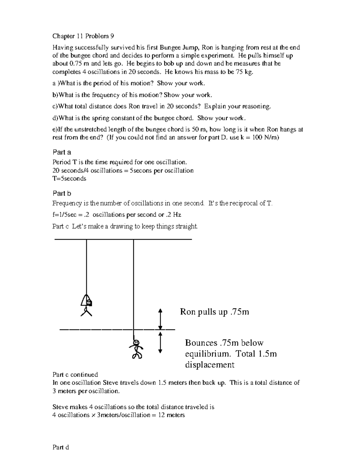 Homework Solutions - Chapter 11 Problem 9 Having successfully survived ...