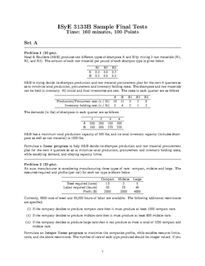 Quiz 1 solutions - 1 Model 1 – Version 1 (Model 1) Rohan is putting ...