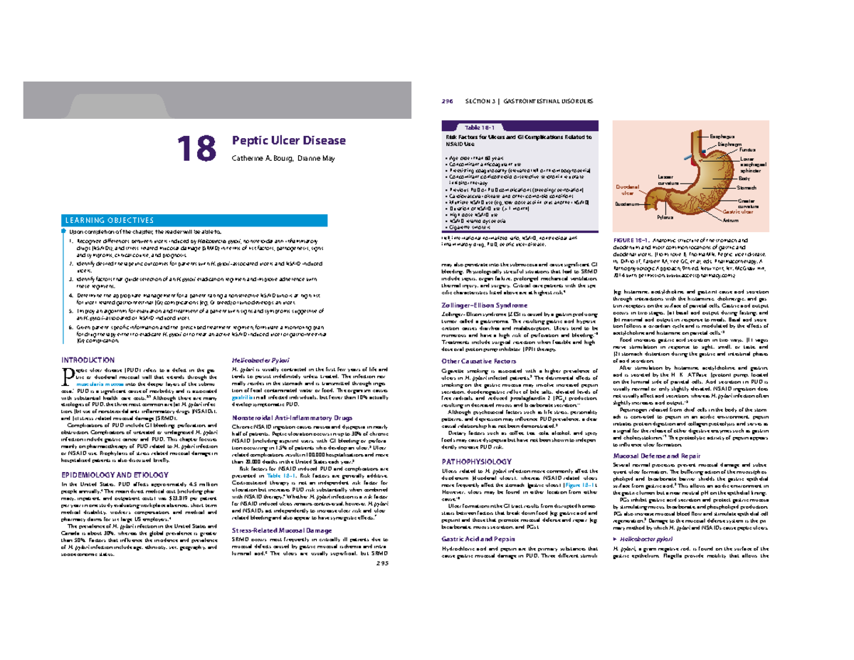 Clinical Pharmacy II Midterm Exams BOOK Coverage - 295 L E A R N I N G ...