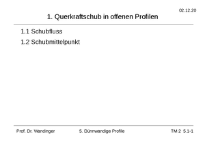 Technische Mechanik 2 - 1. Zugstab In Kapitel 1 wurde die Spannung in ...
