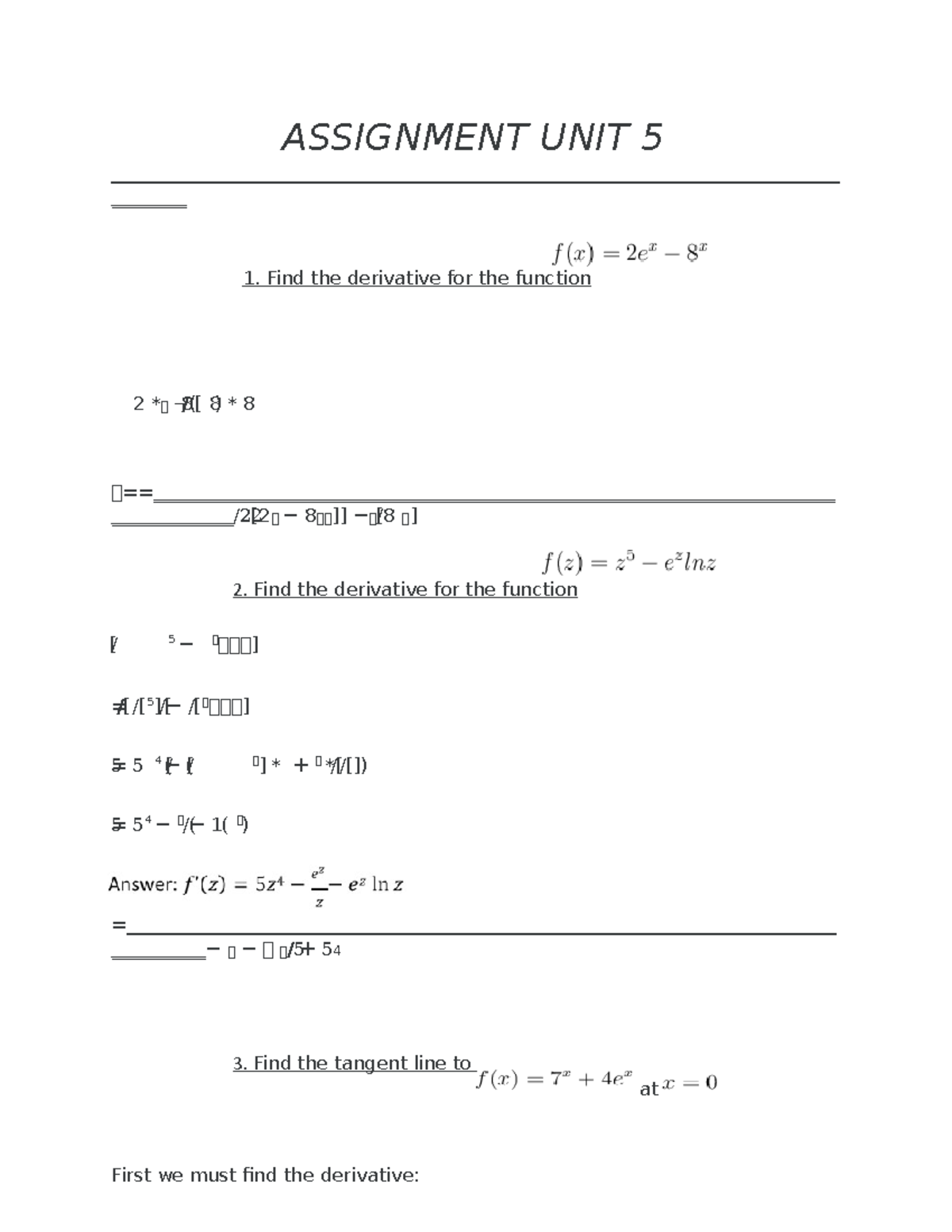 WA 5 - my my my my - ASSIGNMENT UNIT 5 - Studocu