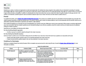 SCI 100 Module Three Activity Template - Completed - SCI 100 Module ...