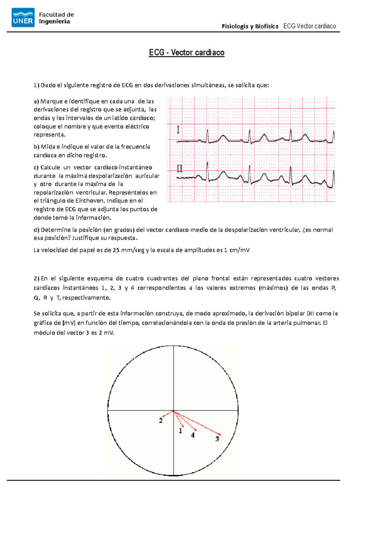 Coloquio ECG-VC 2021 - Fisiología y Biofísica ECG Vector cardiaco ECG ...
