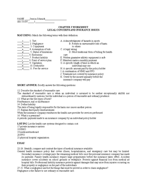 Domain V-Ch.1,2,11 - CHAPTER 1 WORKSHEET THE ATHLETIC TRAINER AND THE ...