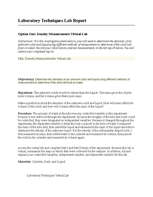 CHEM LAB EXP 14 PRE LAB - EXP 14 PRE LAB AND ASA - Experiment 14: Heat Effects and Calorimetry ...