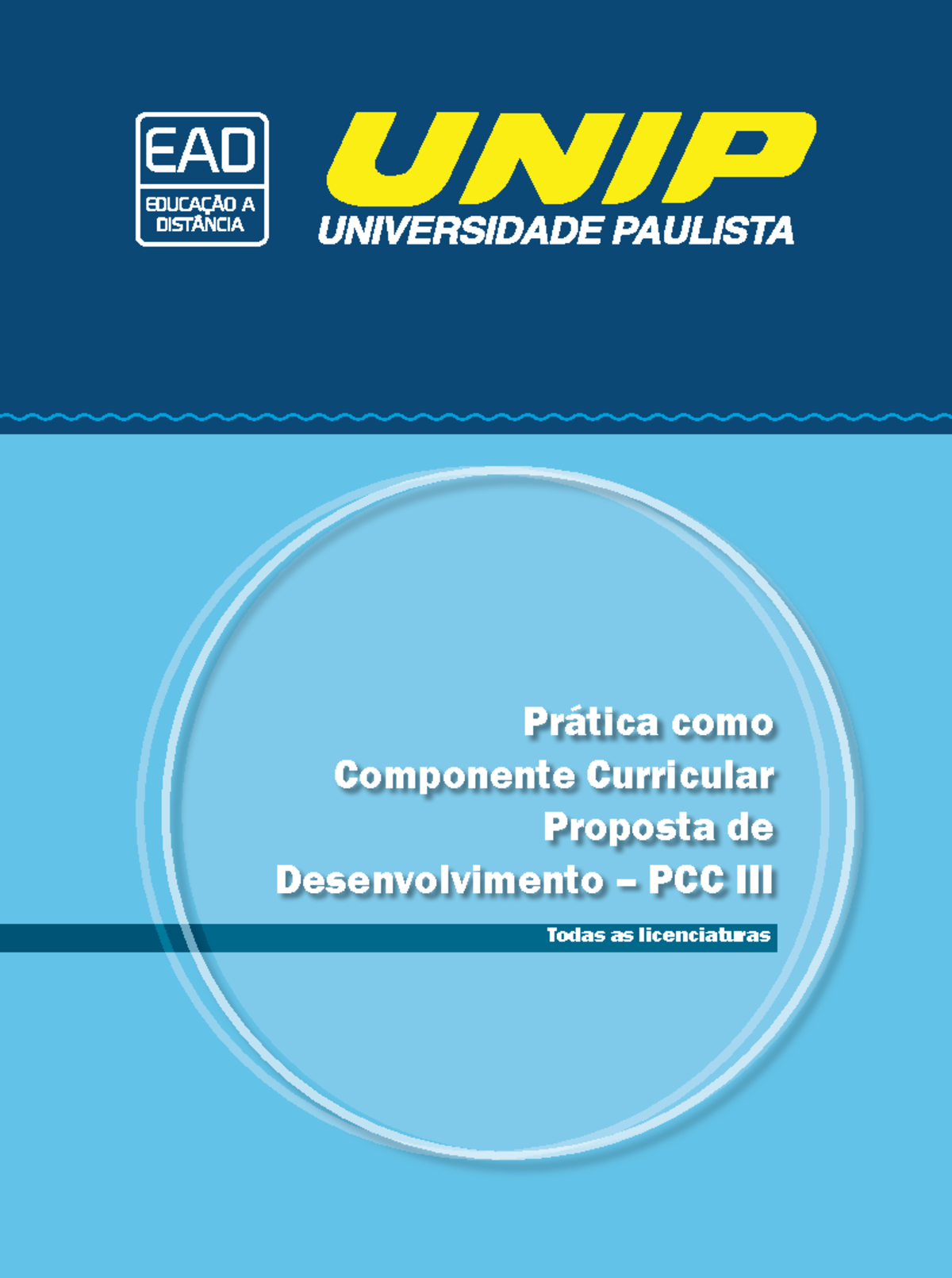 Proposta PCC III - Prática como Componente Curricular Proposta de ...