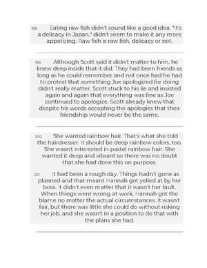 English (02-27-24) Stories Evaluation - TITLE: The Night Came Slowly ...