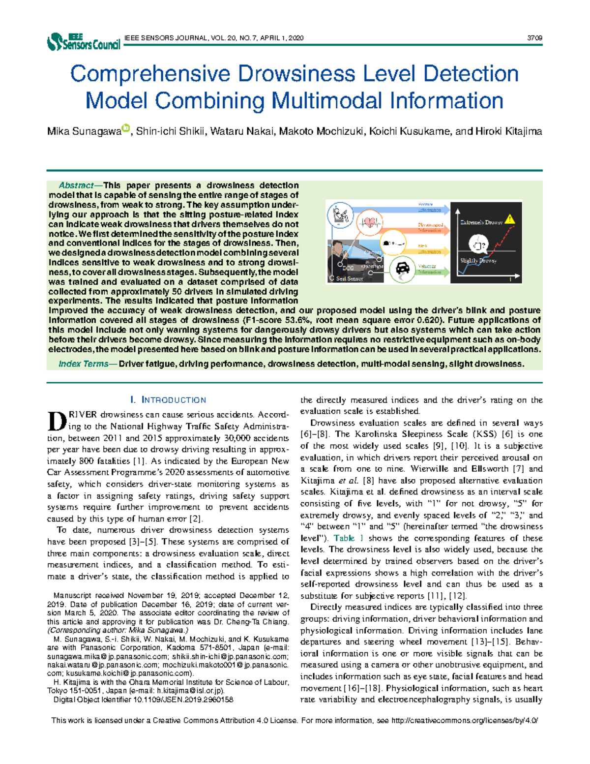 Base paper - 0000 - Comprehensive Drowsiness Level Detection Model ...