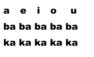 A NA Silaba - Reading - a ba ka da ga ha la ma na nga pa ra sa ta wa ya ...