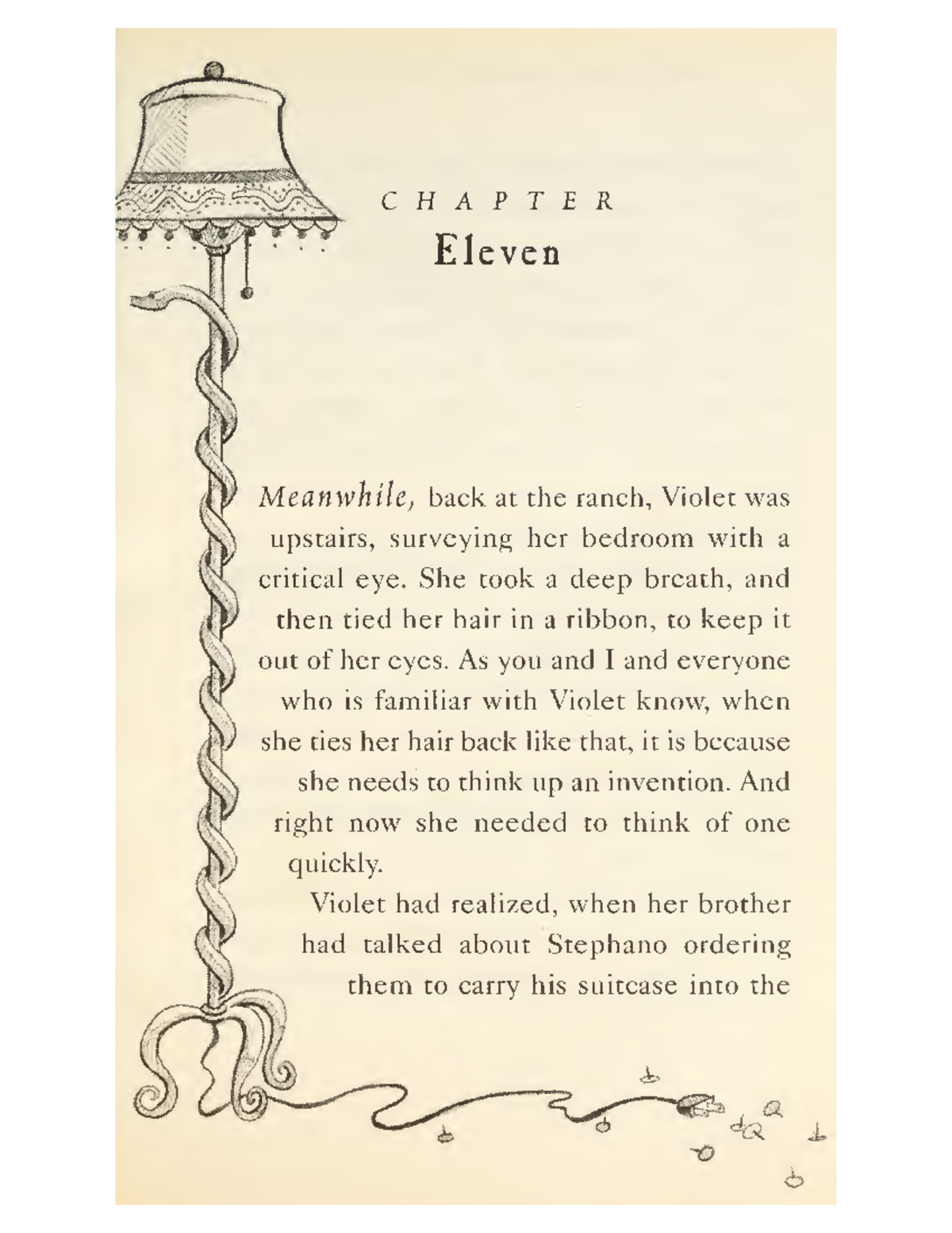 Cecil Meek - asoue chp 11 - CHAPTER Eleven Meanwhile, back at the ranch ...