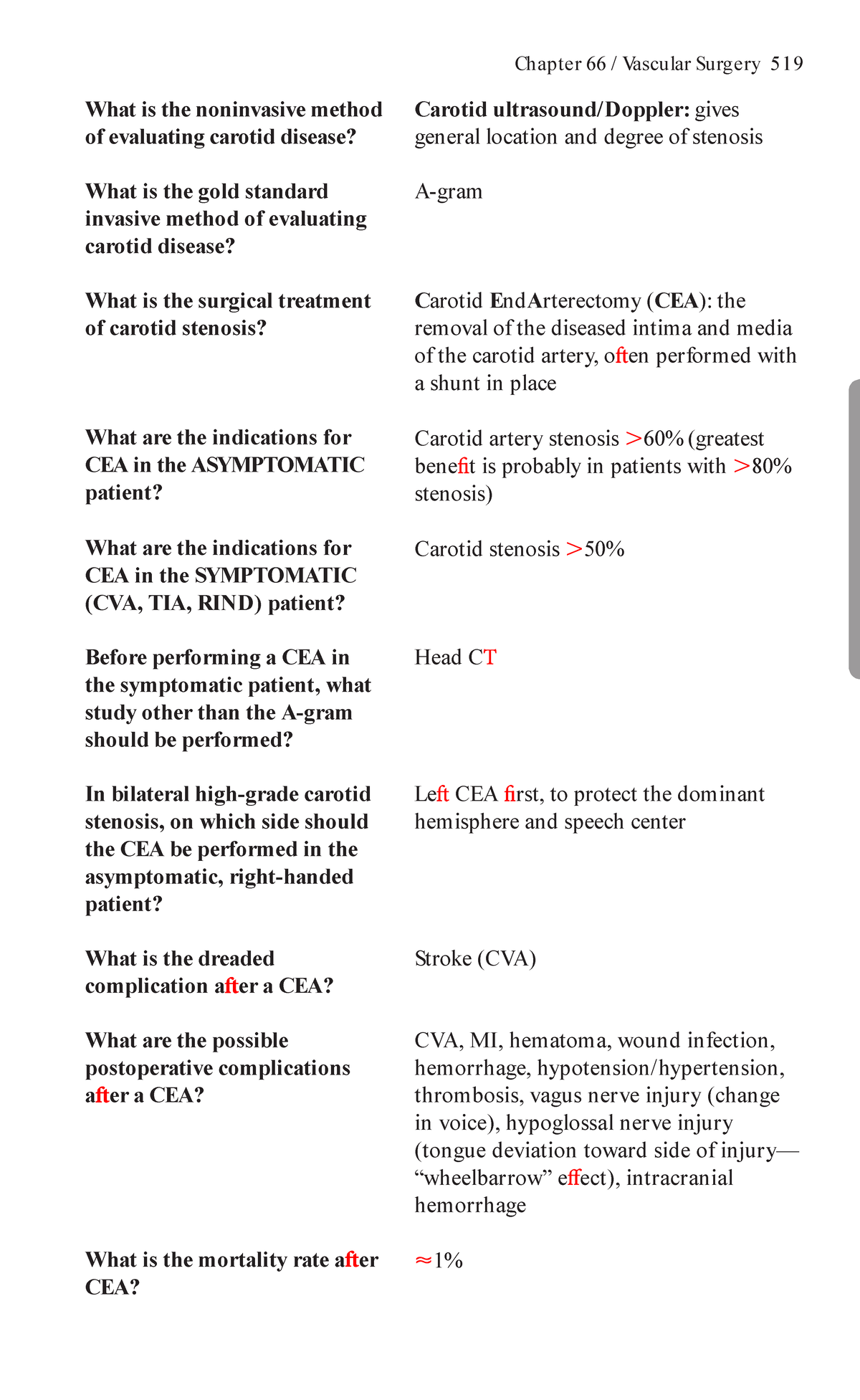 Surgical Recall 7th Edition Best Medical Books-60 - Chapter 66 ...