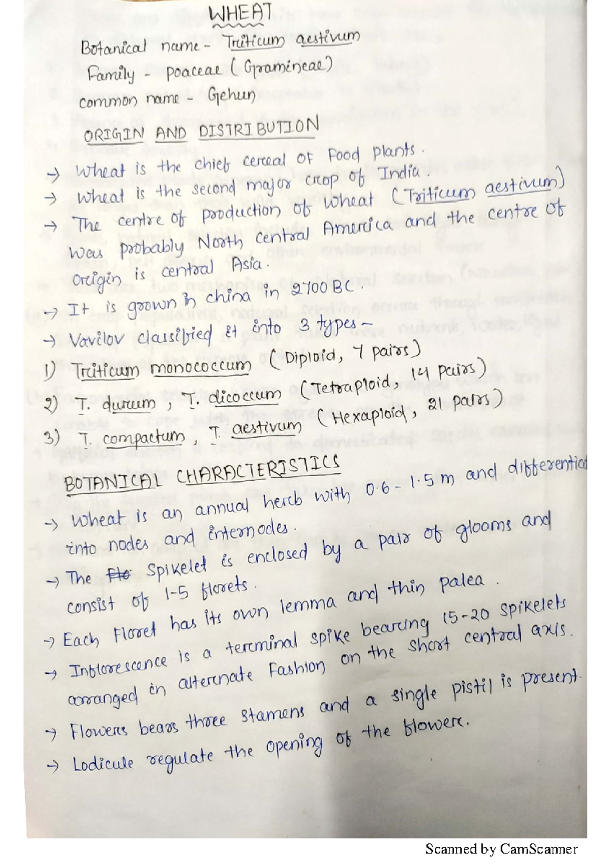 Sem3 Economic Botany p6 - Bsc botony - Studocu