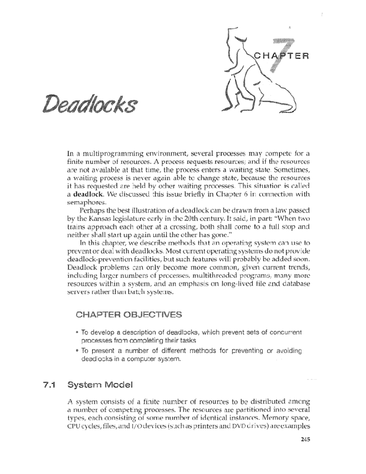 Deadlock 1 - Bachelor of Computer Applications - Studocu