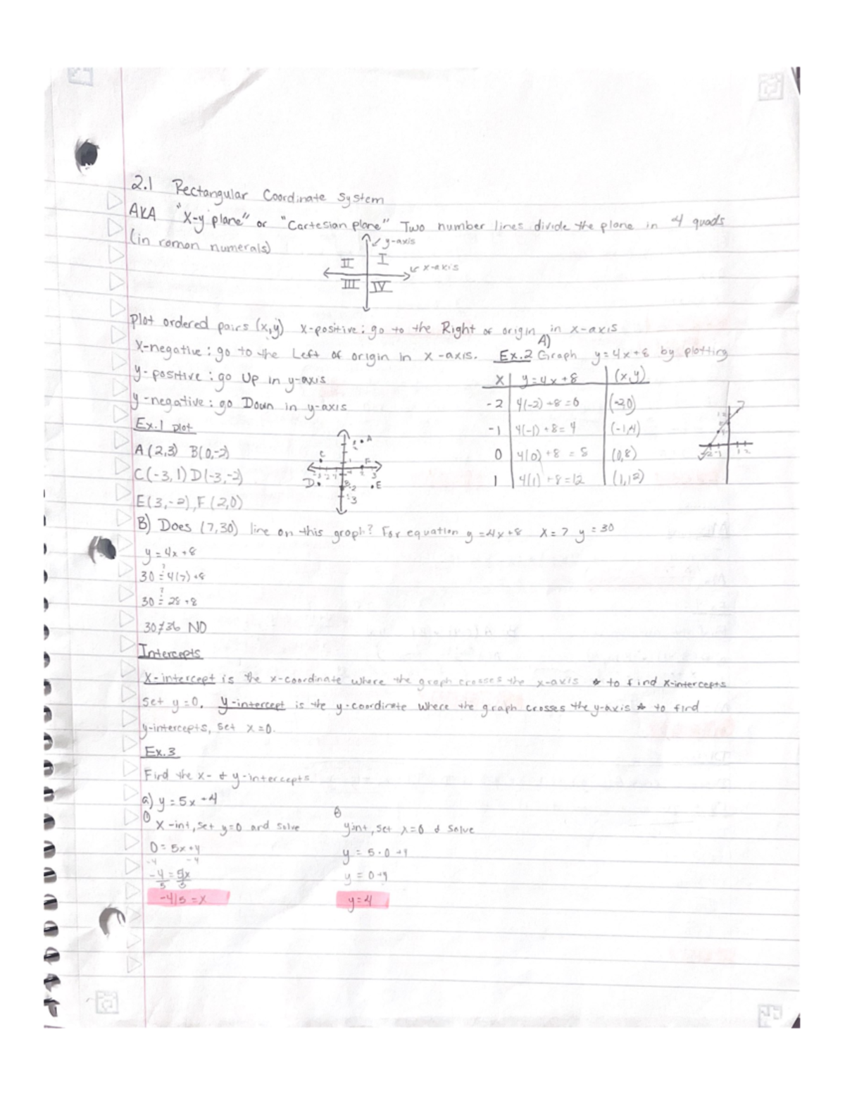 chapter 2.1 notes - MAC 1105 - Studocu