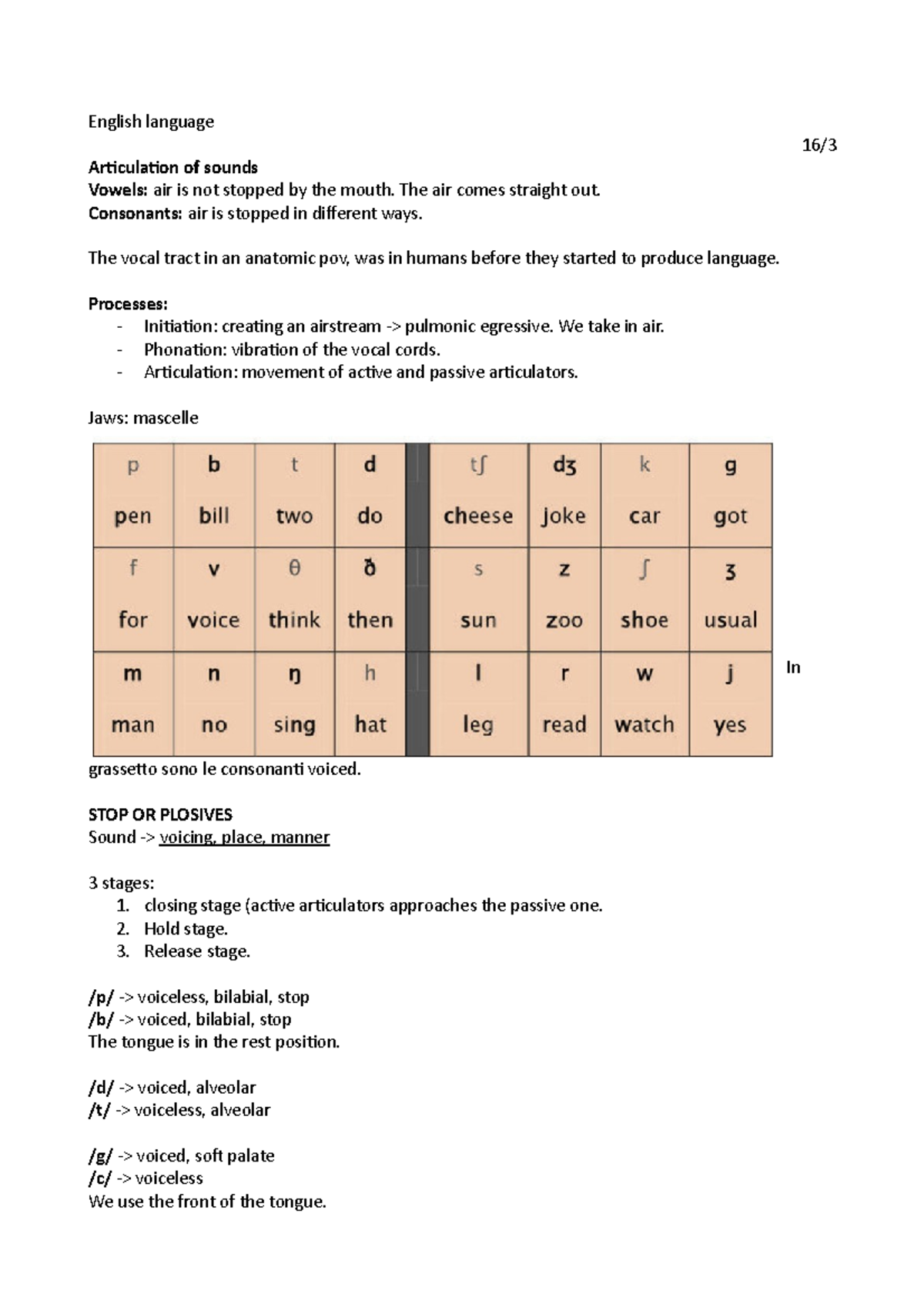 E.l 16:3-21:3 - Appunti del corso di English Language 1, aa. 2021-22 ...