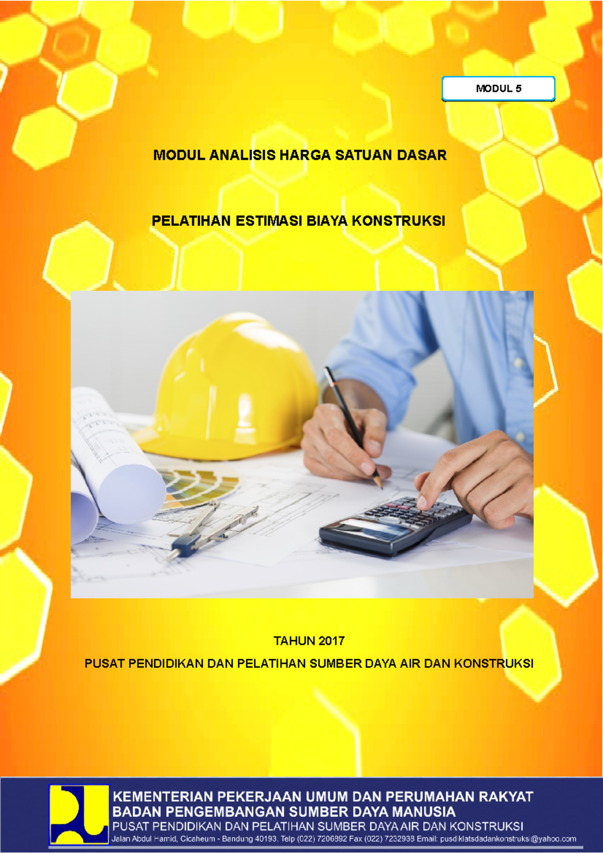 6550f Modul 5 Analisis Harga Satuan Dasar - MODUL 5 MODUL ANALISIS ...