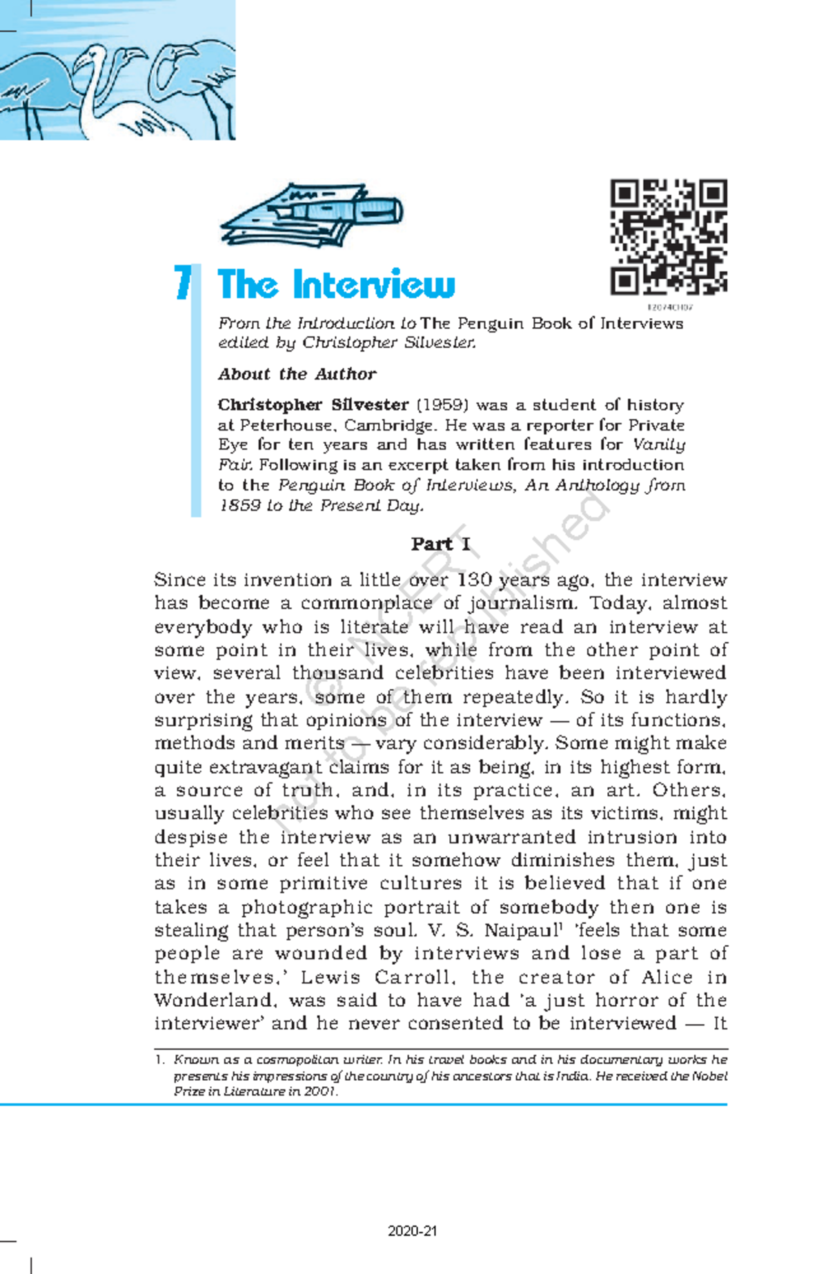 THE Interview - 68/Flamingo The Interview From the Introduction to The ...