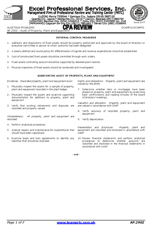 Audit in cis module - AUDIT IN A CIS ENVIRONMENT MODULE Prepared by: CARL JOSEPH C. FUERZAS, CPA ...