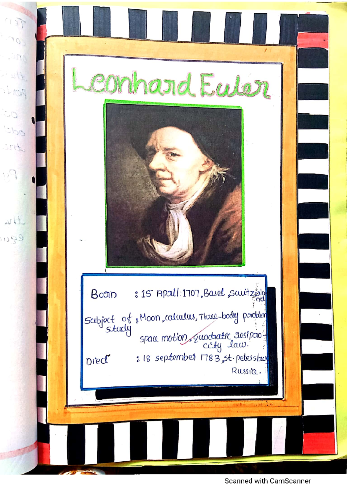 Leonhard Euler - An important work for B. Ed maths students - B.Ed ...